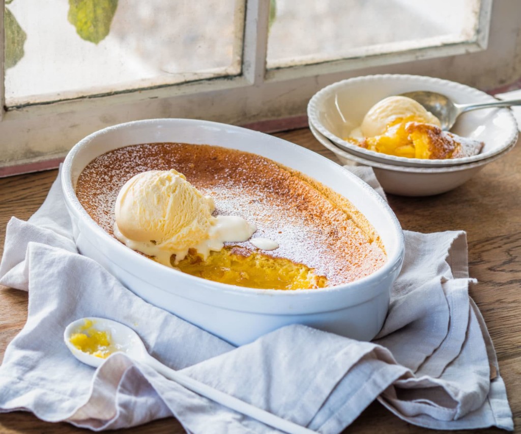 Lemon delicious pudding - Nadia Lim