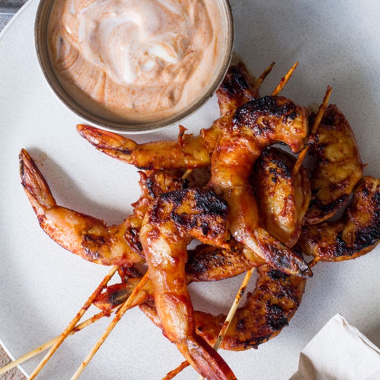 Tasty BBQ Prawns - Nadia Lim