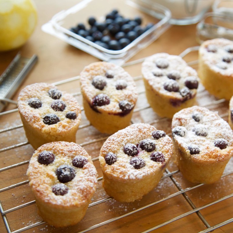 Almond and Coconut Friands - Nadia Lim