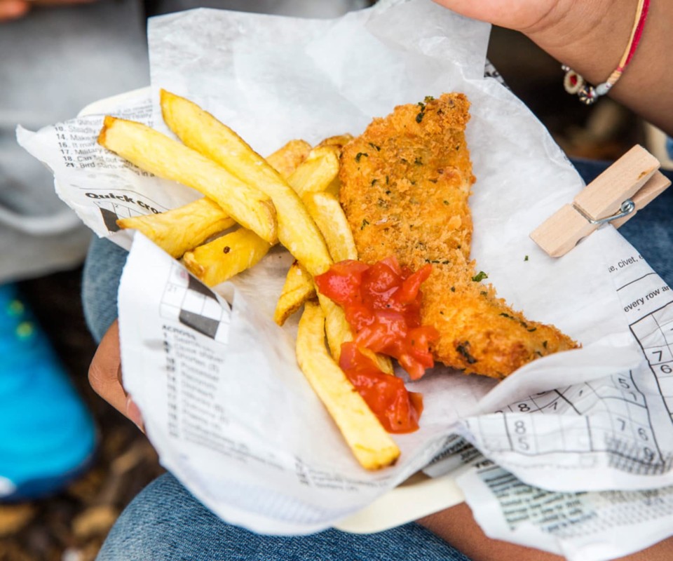 Twice-cooked hand-cut chips - Nadia Lim
