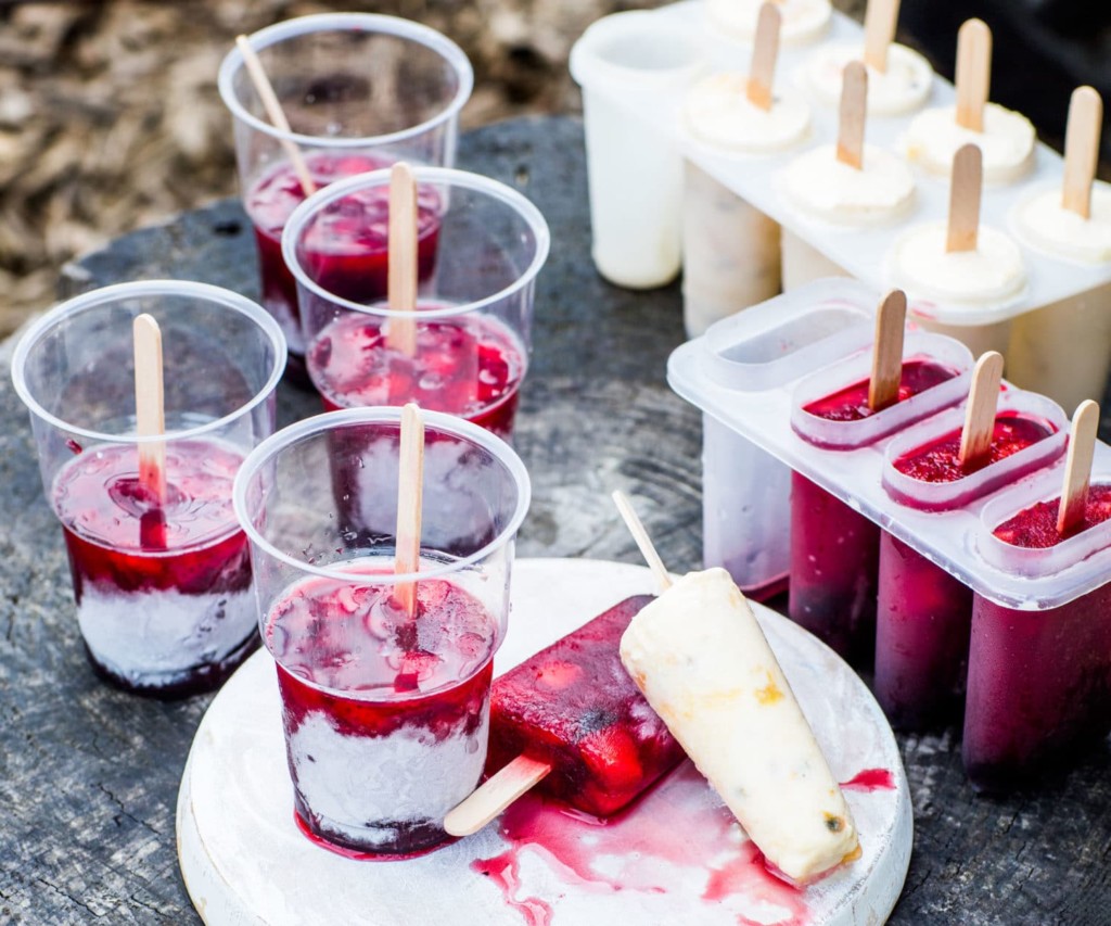 Frozen fruit pops - Nadia Lim
